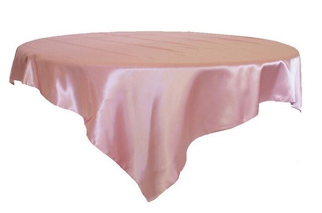 Nappe Ronde Rose Poudre | 1001 Nappe